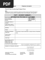 Form Product Recall Form | Business | Free 30-day Trial | Scribd