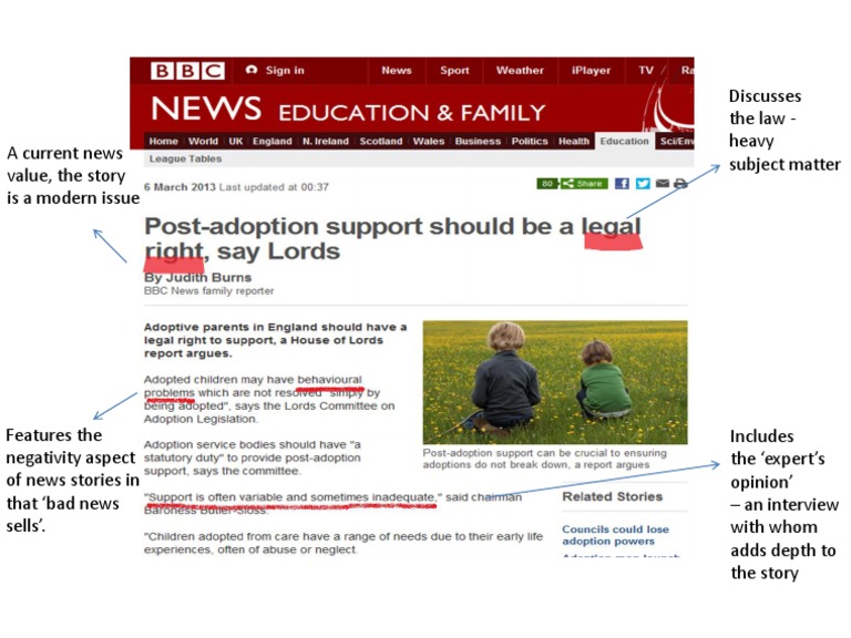 Soft News Story Example | PDF