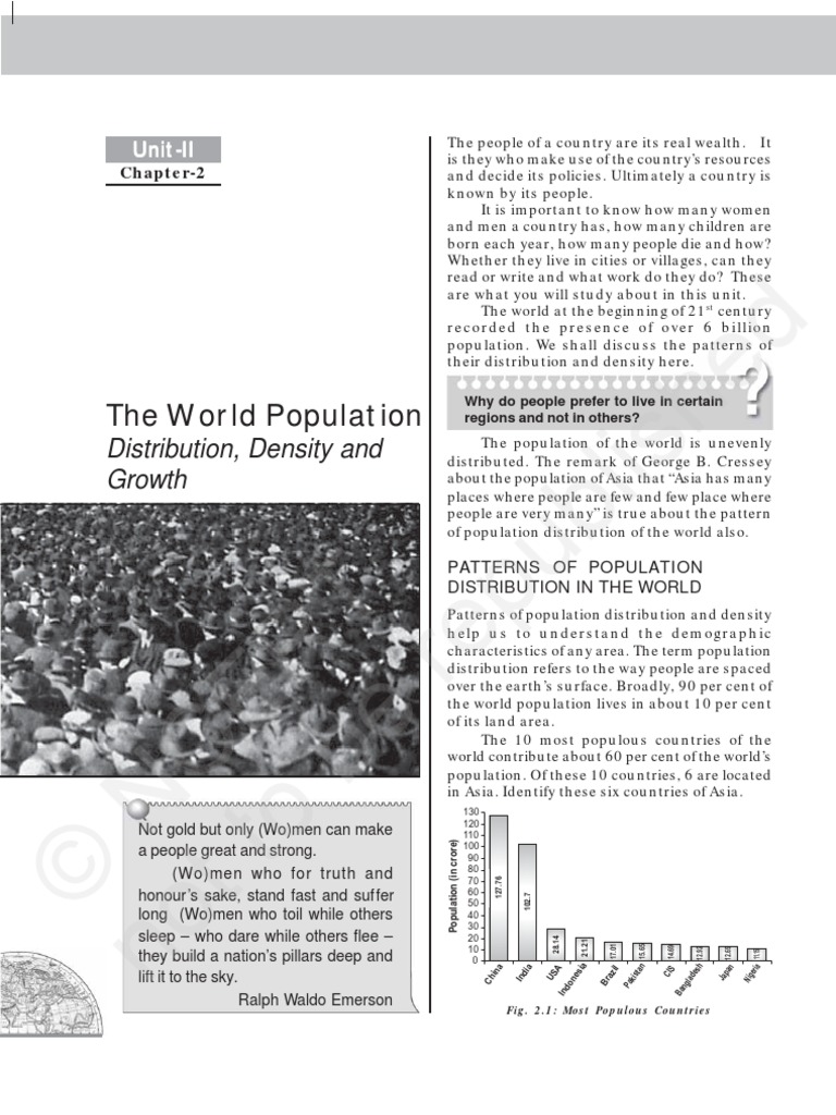 Geo 1 b1 | PDF | Economic Growth | World Population