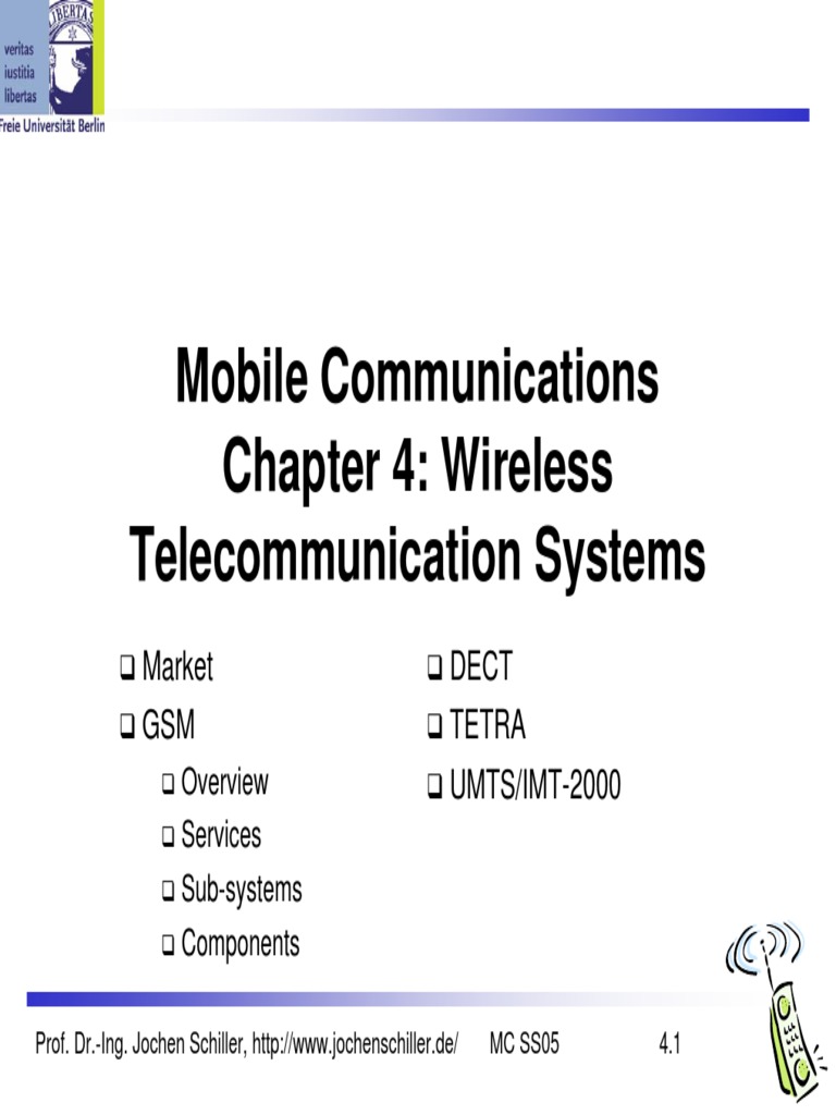 C04-Wireless Telecommunication Systems | PDF | Telecommunications ...