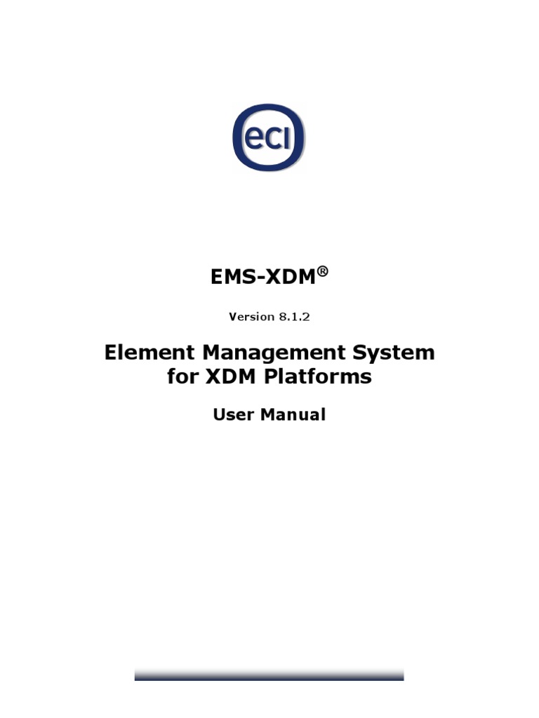 Ems-Xdm Um Etsi A00 8.1.2 en | PDF | Copyright | Graphical User Interfaces