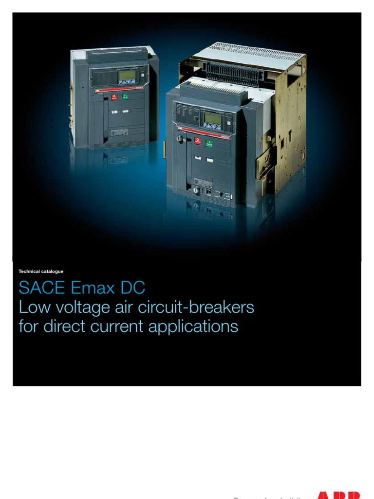 ABB Circuit Breakers For DC Application | Power Supply | Electrical ...