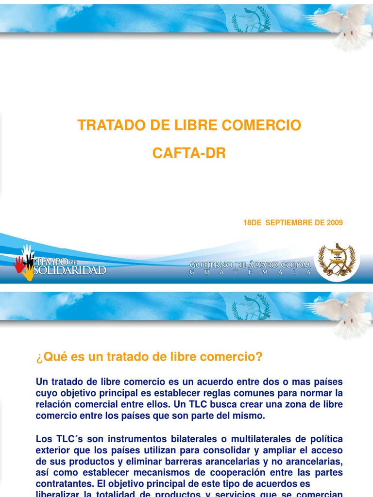 TLC Cafta | PDF | Competitividad | Guatemala