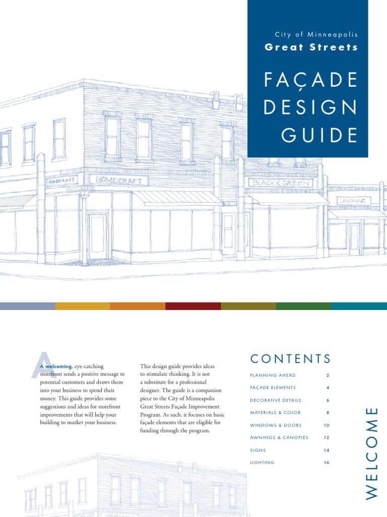 Facade Design Guide | PDF | Lighting | Window