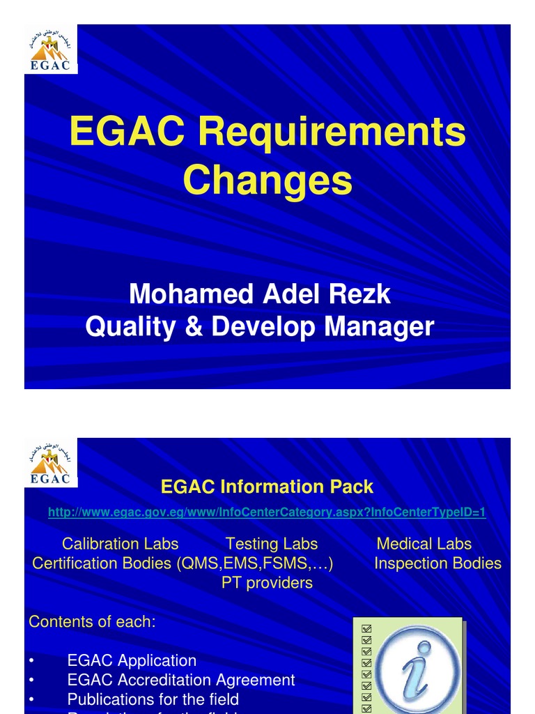 4 Egac System | Calibration | Metrology | Free 30-day Trial | Scribd