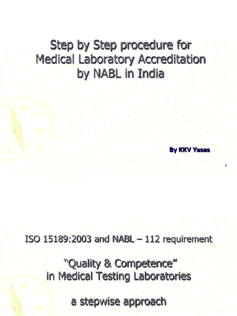 Step by Step Procedure For Medical Laboratory Accreditation | PDF ...