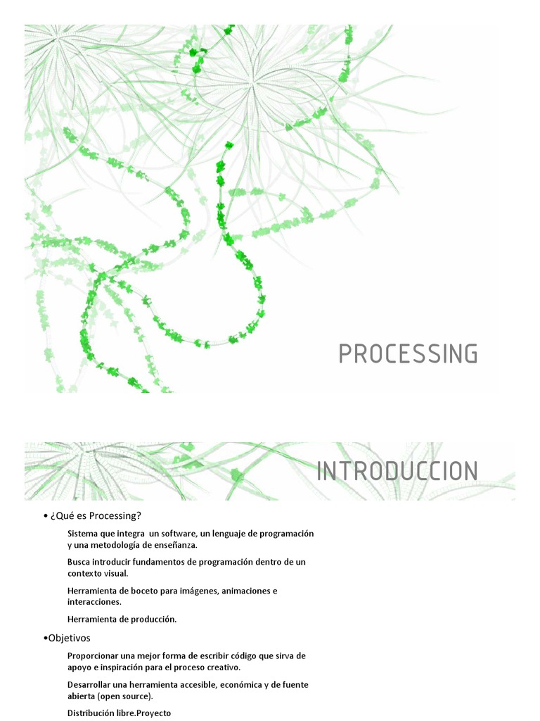 Processing Workshop | PDF