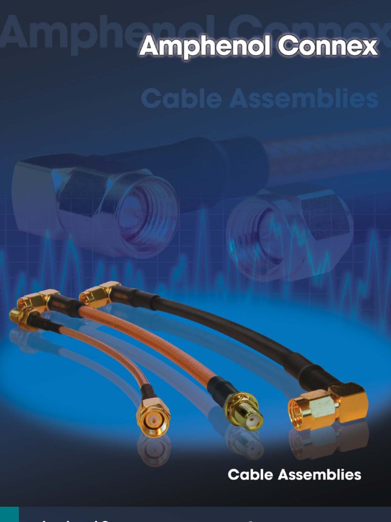 Amphenol Connex Cable Assembly Catalog | PDF | Electrical Connector ...