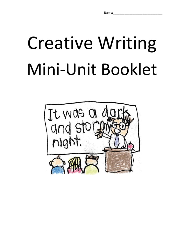 Creative Writing Booklet | Download Free PDF | Plot (Narrative ...