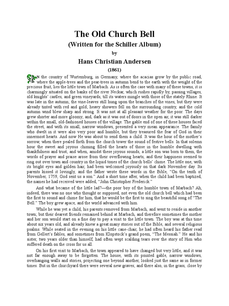 The Old Church Bell | PDF