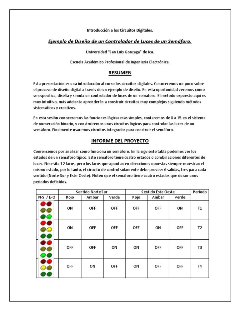 Informe del Semáforo | Semáforo | Poco