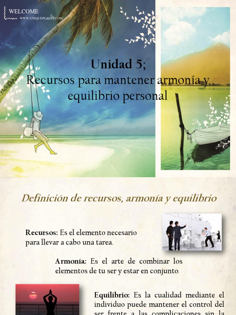 Recursos para Armonía y Equilibrio Personal | PDF | Resiliencia ...