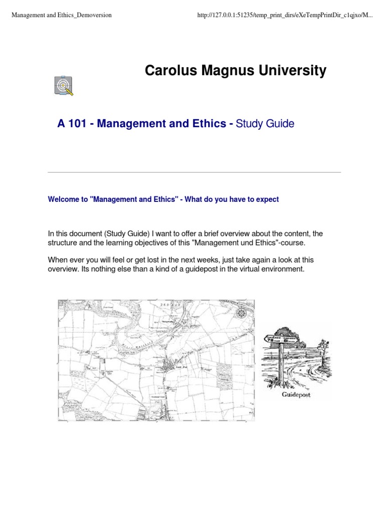 A101 Management and Ethics PDF | PDF | Business Ethics | Corporate ...