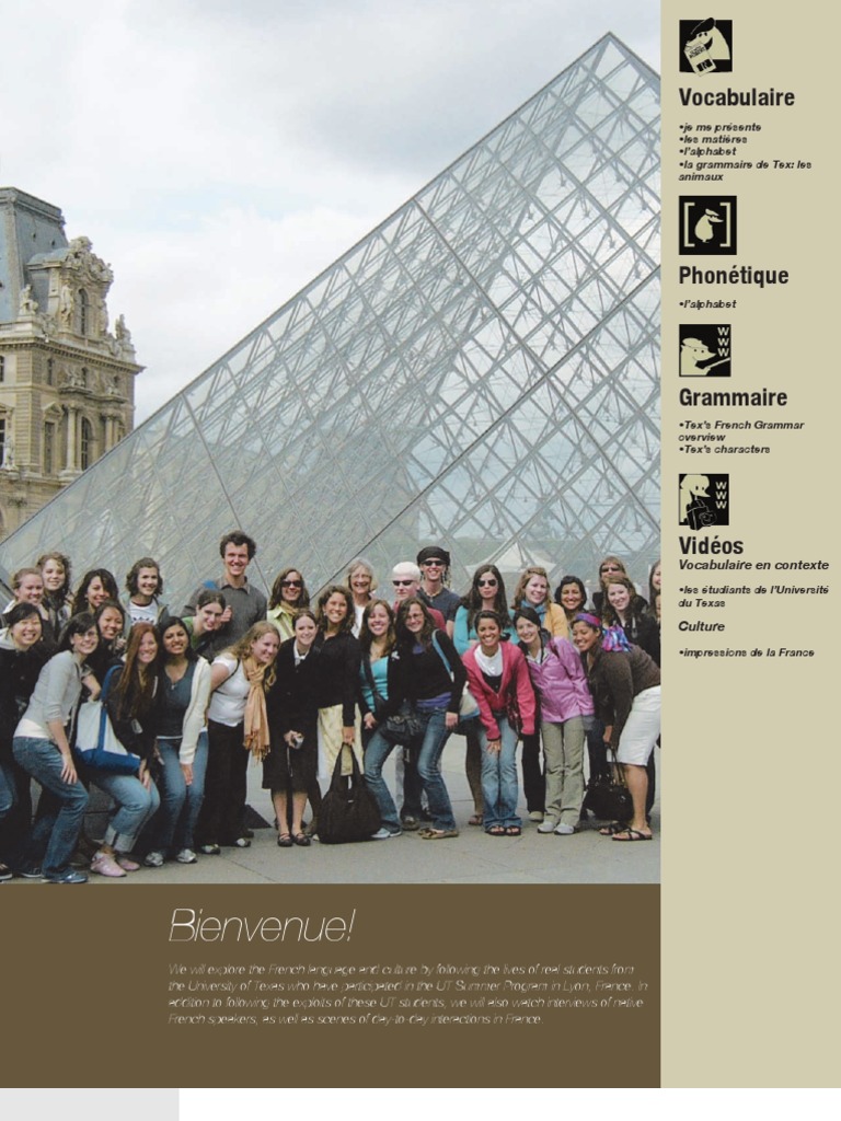 Reflets 1 | Download Free PDF | French Language | Linguistics