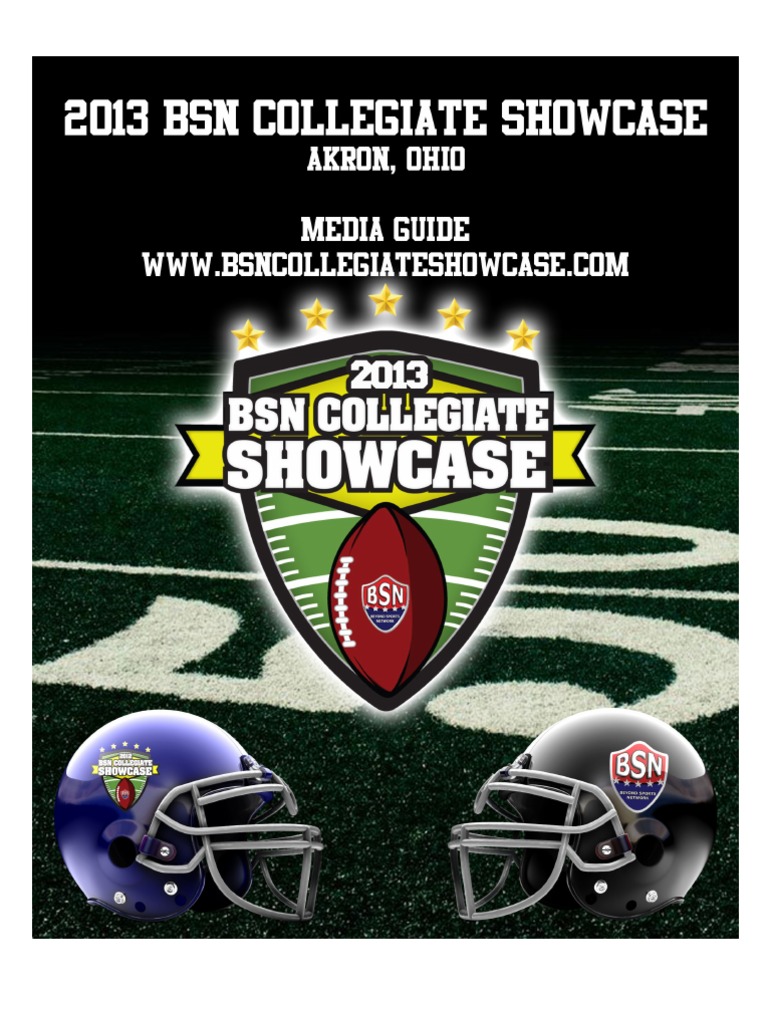 2013 BSN Collegiate Showcase Media Guide | PDF | Pittsburgh Steelers ...