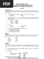 NUST Entry Test - Practice Test 1 | PDF | Function (Mathematics) | Mole ...