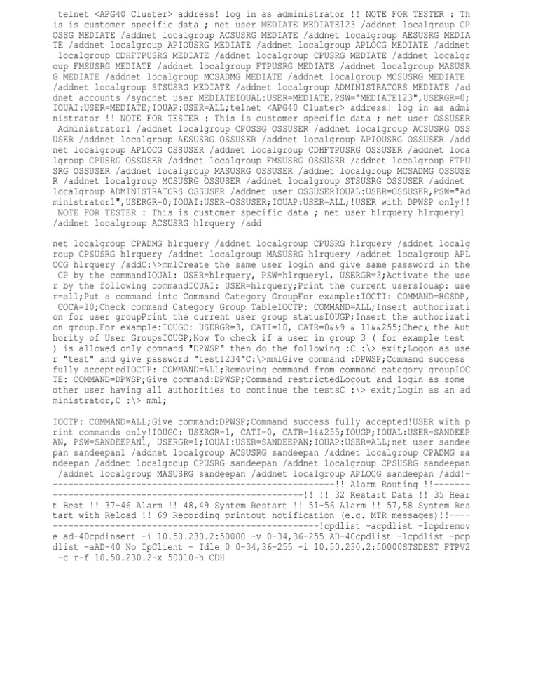 Apg 43 Commands Pdf Information Technology Computer Architecture