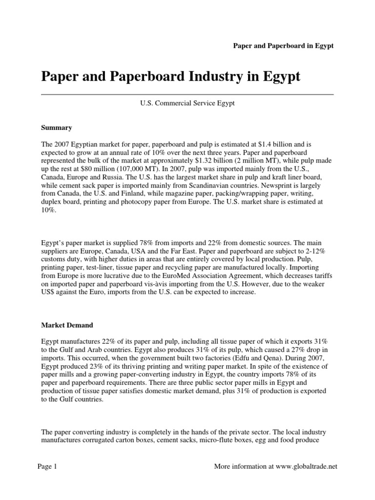 Forestry Logging Wood Work Furniture Paper Paper and Paperboard Paper ...
