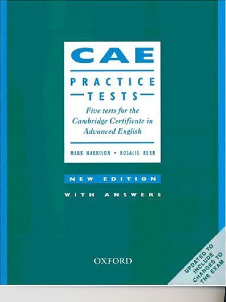 Cae Tests Full | PDF