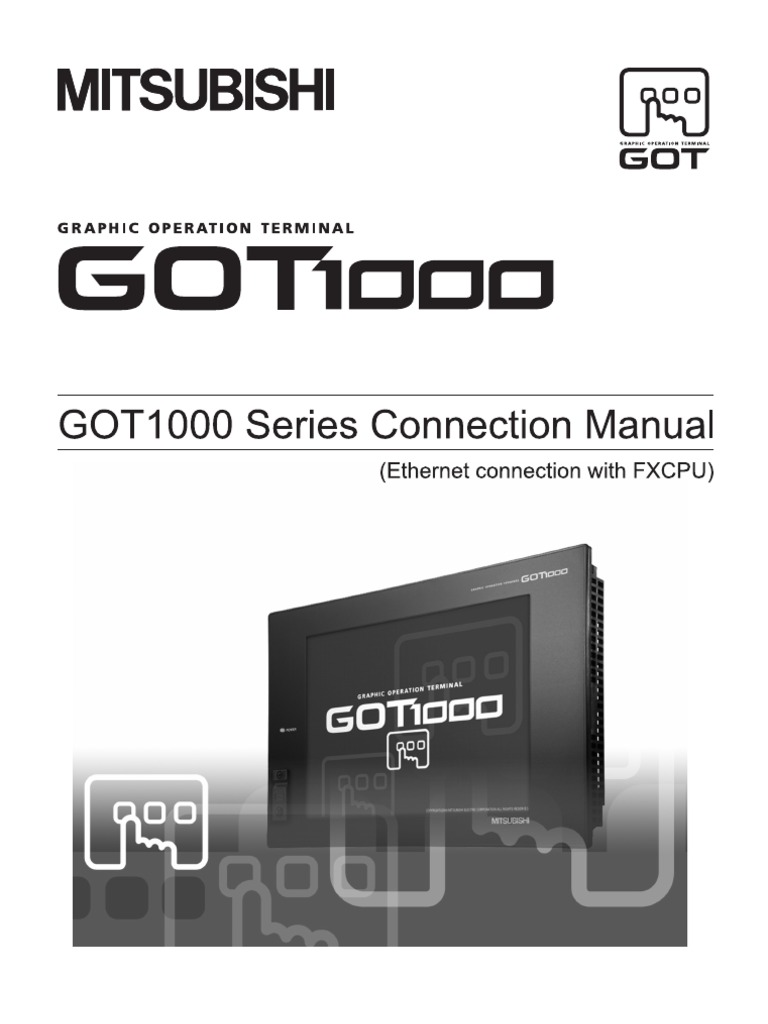 GOT1000 - Connection Manual For GT Works2 (FX3U Ethernet) SH (NA ...