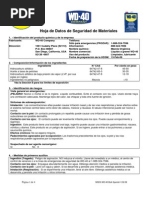WD 40 Aerosol | PDF | Carbón | Toxicidad