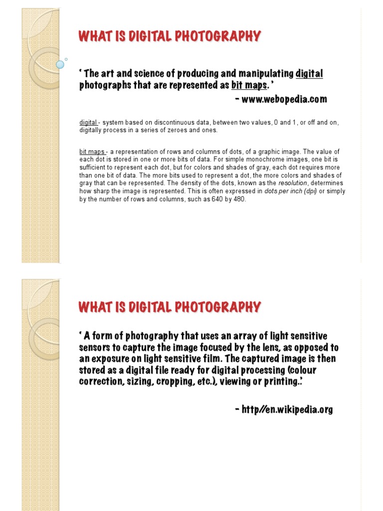 Photography Guide | PDF | Exposure (Photography) | Digital Single Lens ...