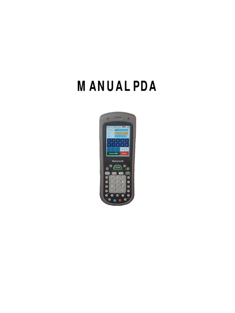 Manual PDA .PDF - Nuevo | PDF | Asistente personal digital | Point and ...