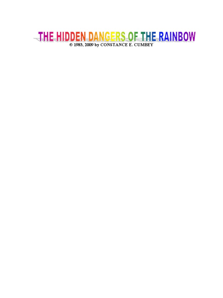 Hidden Dangers of The Rainbow | PDF | Restorationism | Protestantism
