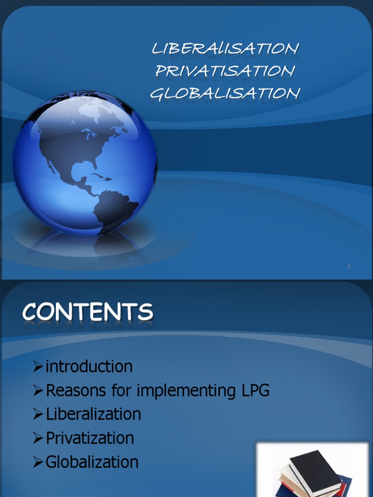 Liberalisation Privatisation Globalisation | PDF | Privatization | Foreign Exchange Reserves