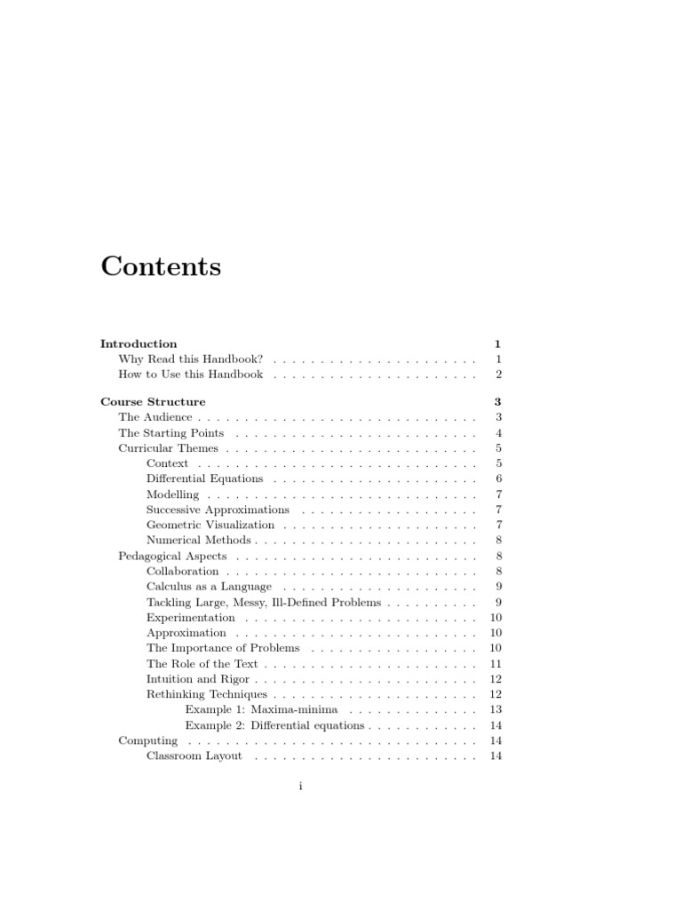 Handbook of Calculus | PDF | Derivative | Integral