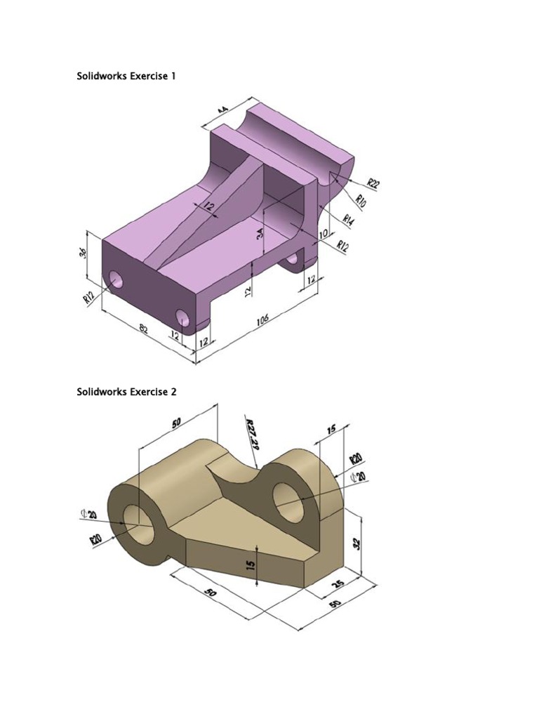 Solidworks Exercise | PDF | Computer Aided Design | Pump