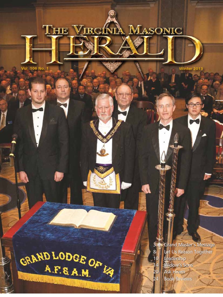 Virginia Masonic 2013 Winter VMH PDF | PDF | Freemasonry | Mentorship