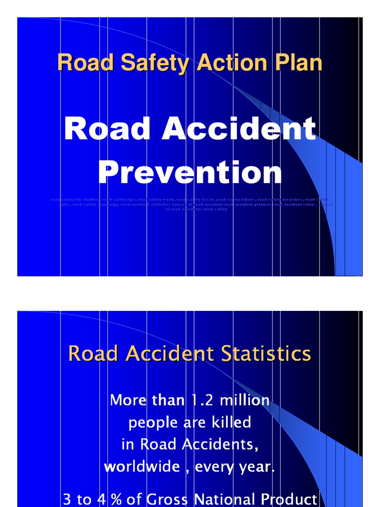 Road Safety Project PowerPoint Presentation | PDF | Traffic Collision ...