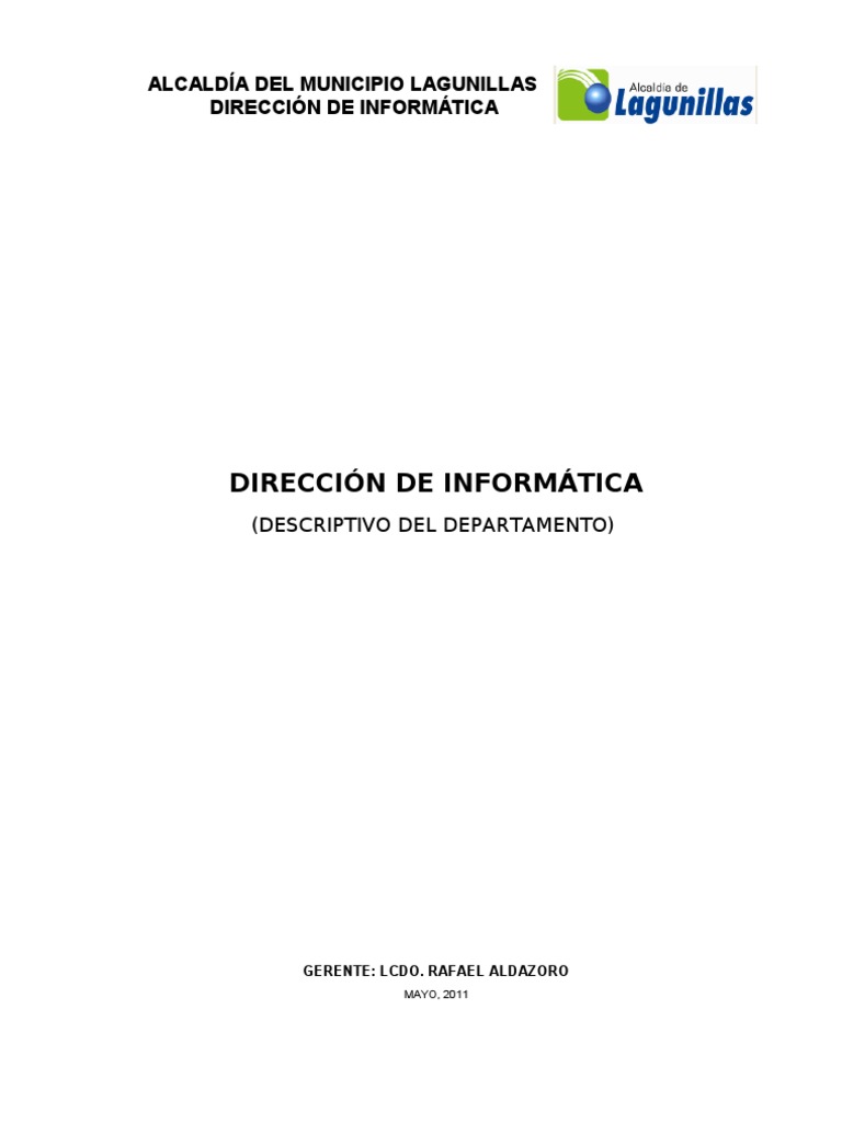 Mision y Vision de Informatica | PDF | Red de computadoras | Hardware ...