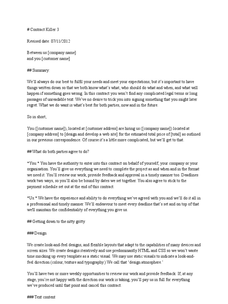Contract Killer 3 | PDF | Web Browser | Cascading Style Sheets