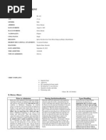 Home Visit Report (Sample) | PDF | Health Sciences | Medicine