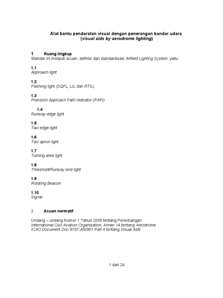 Alat Bantu Pendaratan Visual | PDF | Bisnis