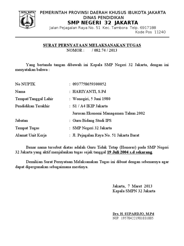 Contoh SPMT | PDF