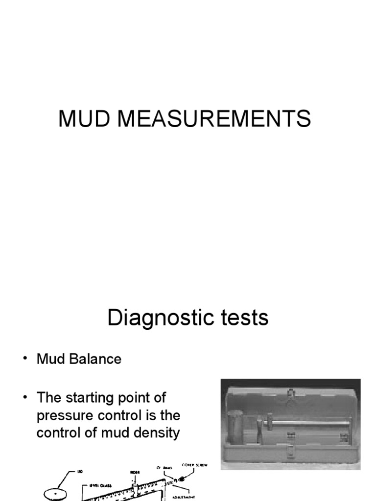 Mud Measurements | PDF