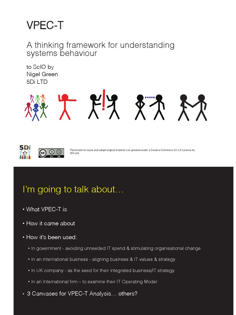 VPEC-T A Thinking Framework As Presented To ScIO | PDF | Conceptual ...