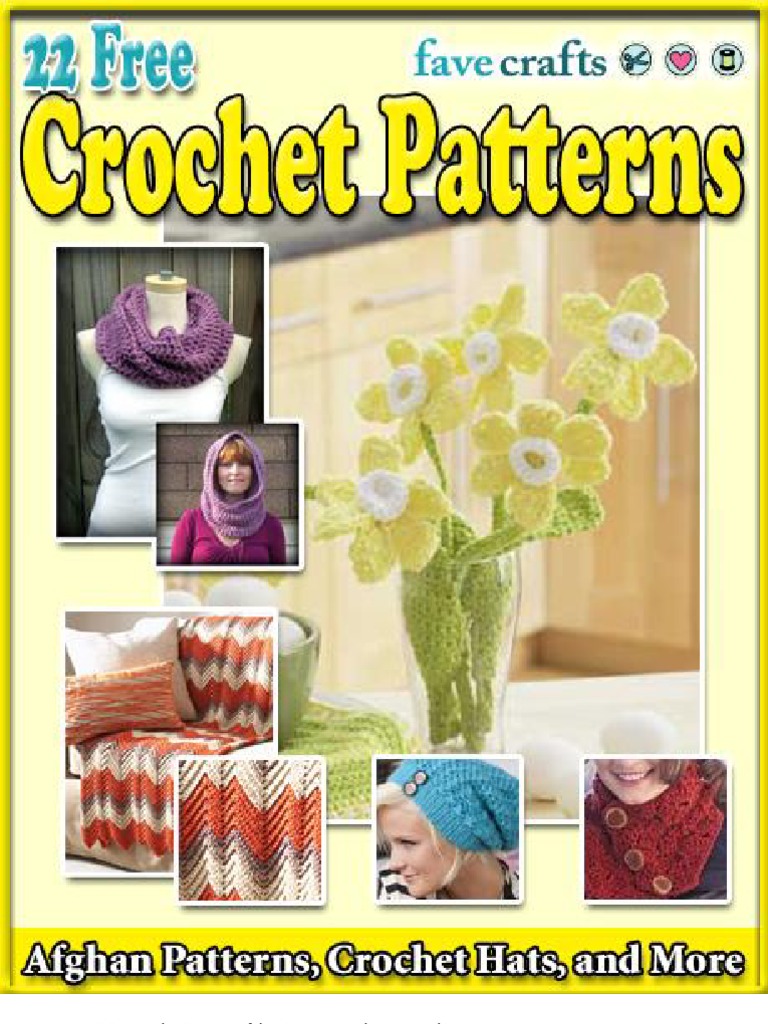 22 Free Crochet Patterns | PDF | Teaching Methods & Materials | Art