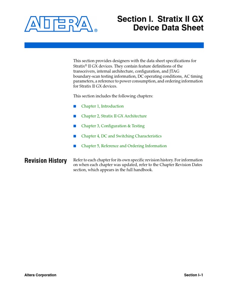 Go EP2SGX130GF1508I4N PDF | PDF | Field Programmable Gate Array | Equalization (Audio)