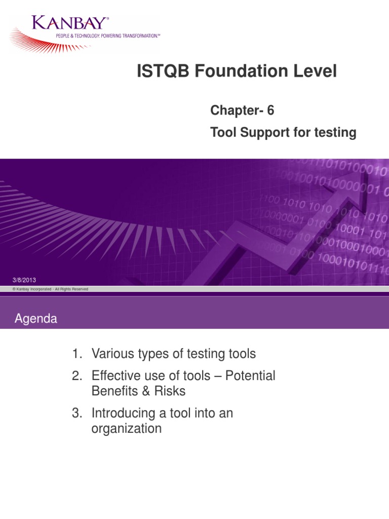 ISTQB FL Chap 6 | PDF | Risk | Reliability Engineering