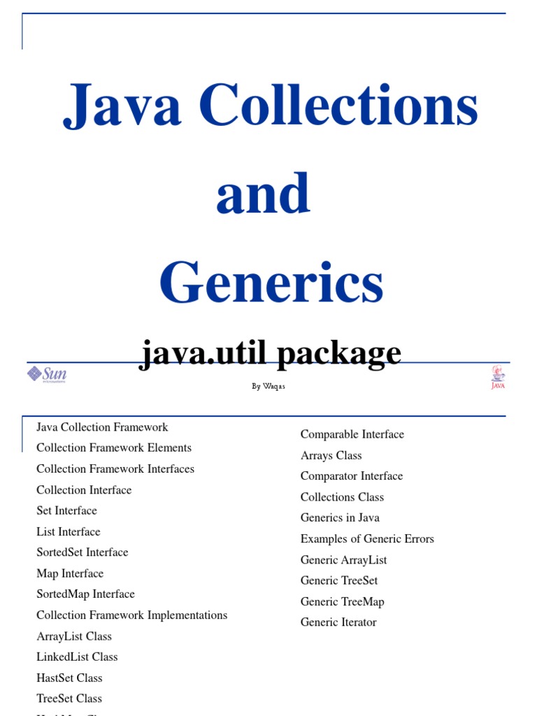 Java Collections Generics | PDF | Interface (Computing) | Class (Computer Programming)