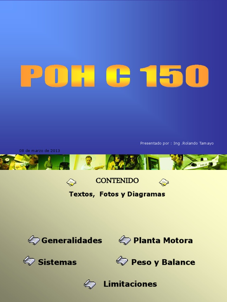 Poh C150 | PDF | Spar (Aeronáutica) | Carburador