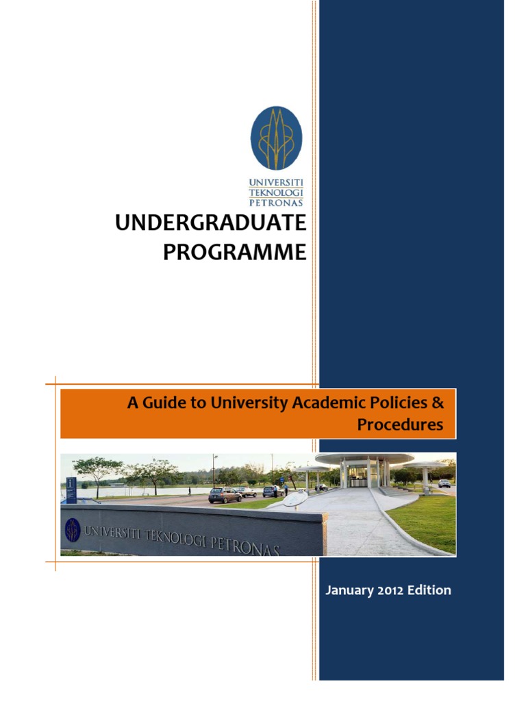 UTP Student 2012 Handbook | PDF | Course Credit | Test (Assessment)