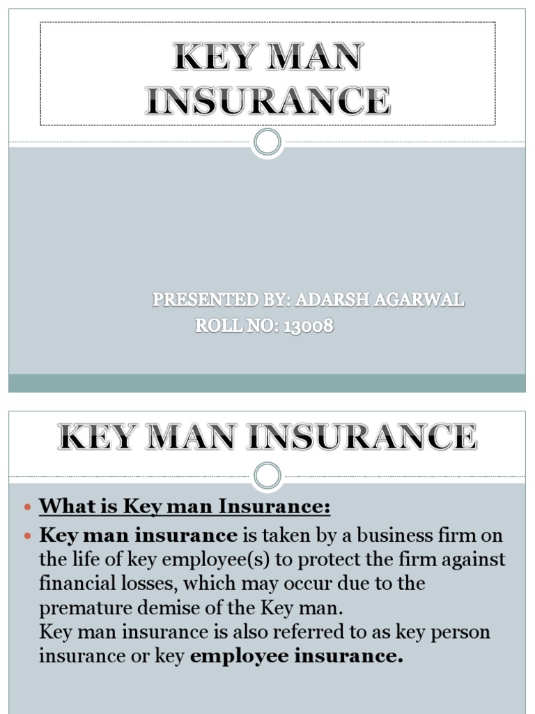 Key Man Insurance Explained | PDF