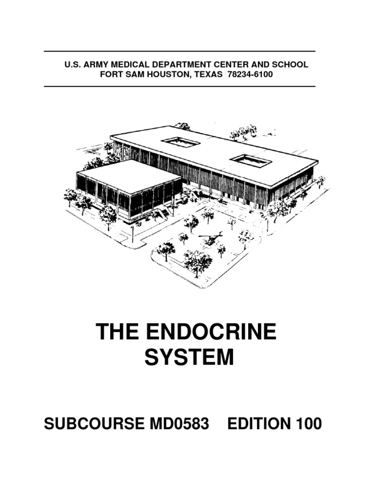 US Army Medical The Endocrine System Ed.100 | PDF