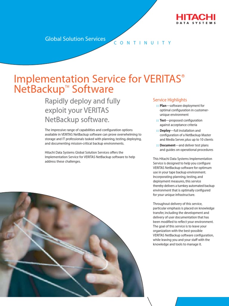 Implementation Service For Veritas Netbackup Software | PDF | Trademark ...