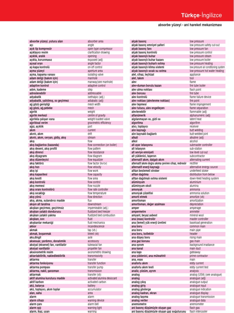 Sozluk Turkce Ing | PDF
